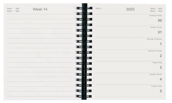 Week by week weekagenda 2020 | bol.com