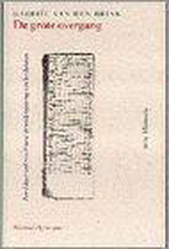 De grote overgang, Gabriel Van Den Brink | 9789061684510 | Boeken | bol.com