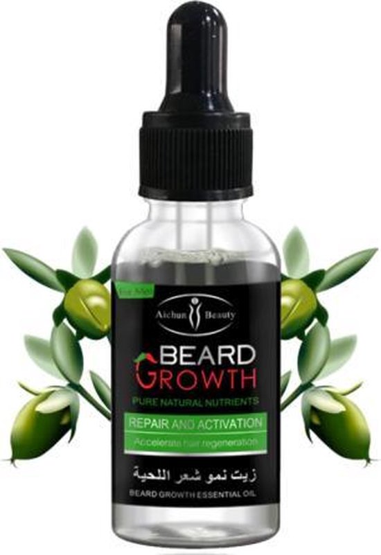 Haargroei serum - baardolie - haargroeimiddel - baardgroei - beard olie ...