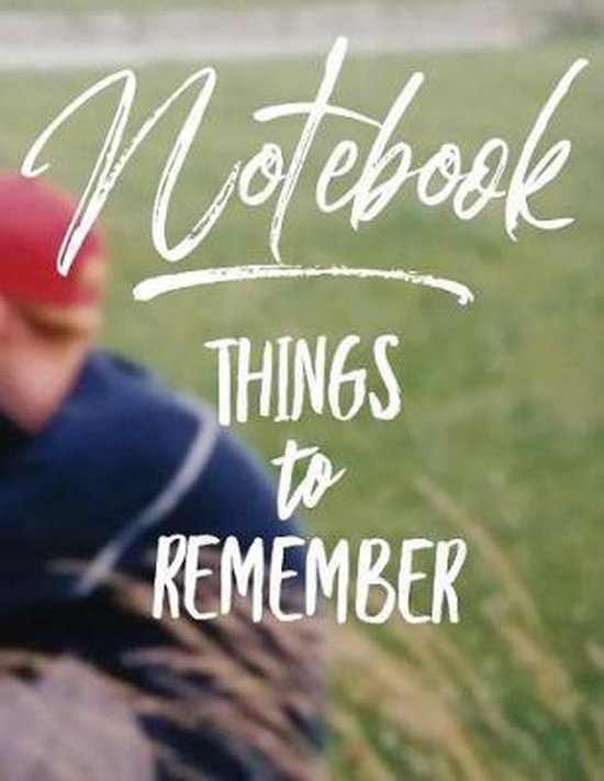 Notebook Things to Remember, Deborah J Ramirez | 9781079564631 | Boeken ...