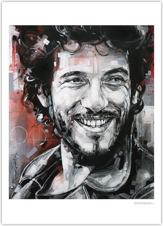 Bruce Springsteen 'The Boss' poster (50x70cm) | bol.com