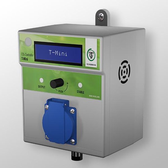 TechGrow T-Mini Pro Co2 controller (int Co2/light sensor) | bol