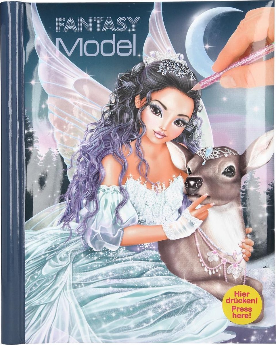 Top model livre de coloriage avec son et lumière | bol.com