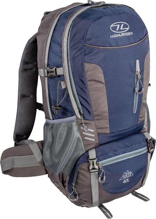 Highlander - Hiker backpack - 40L - Blauw | bol