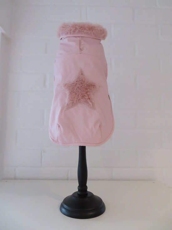 Waterproof Pink star jacket : Hey puppies | bol