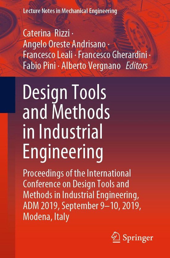 Lecture Notes in Mechanical Engineering - Design Tools and Methods in ...