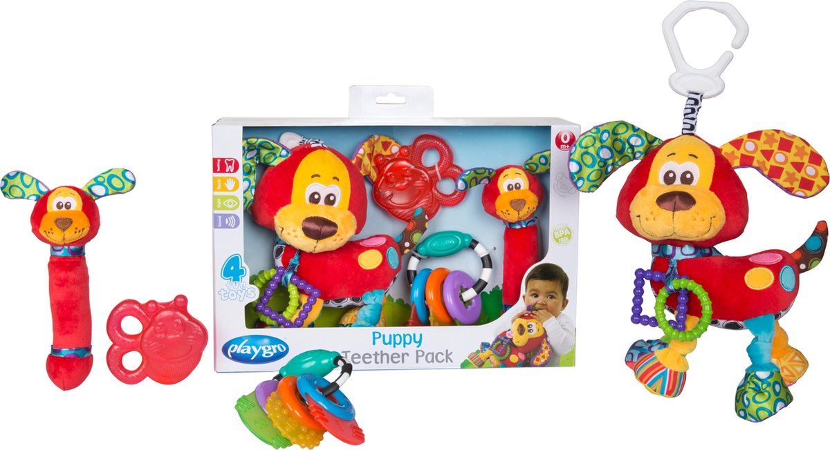 Playgro Activiteiten Geschenkset - Puppy | bol