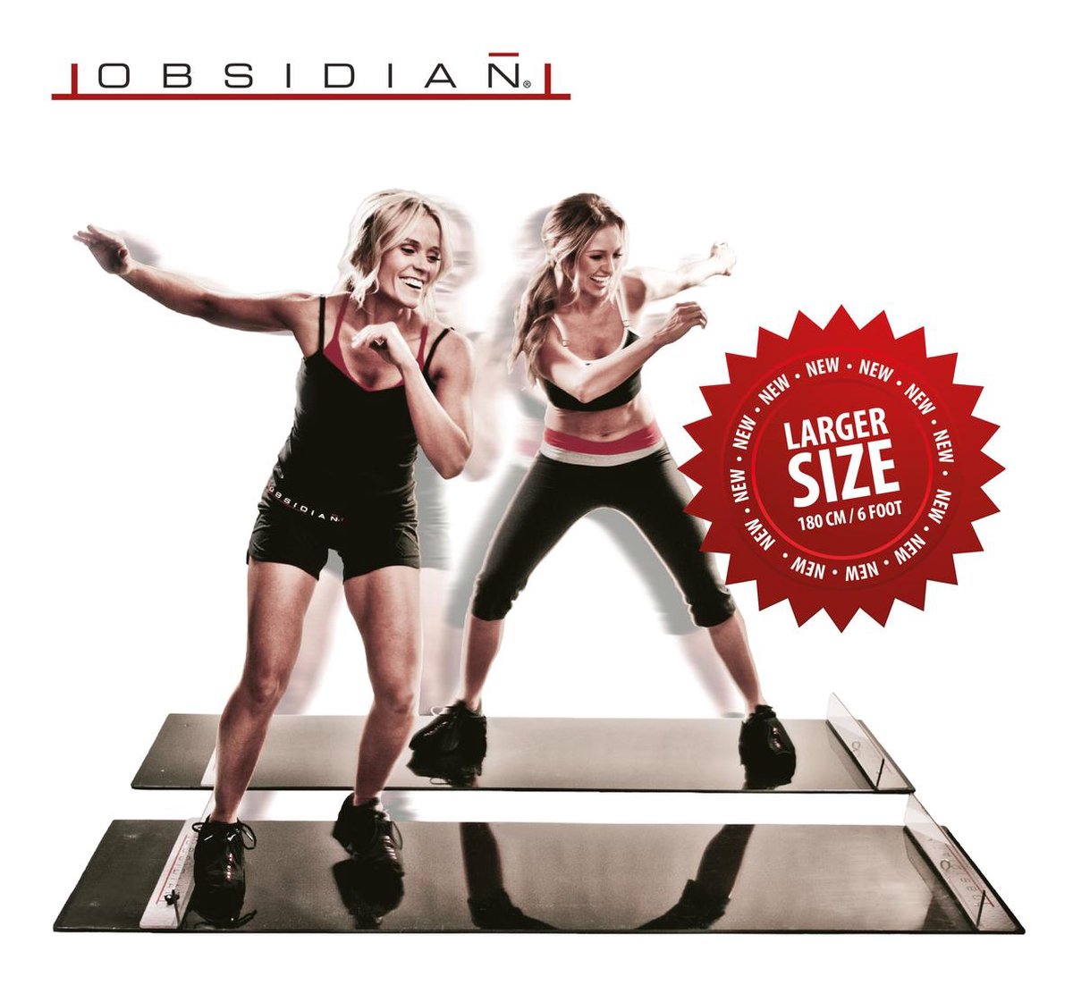 Obsidian Slide Board 180 cm Fitness - Entraînement complet du corps à ...