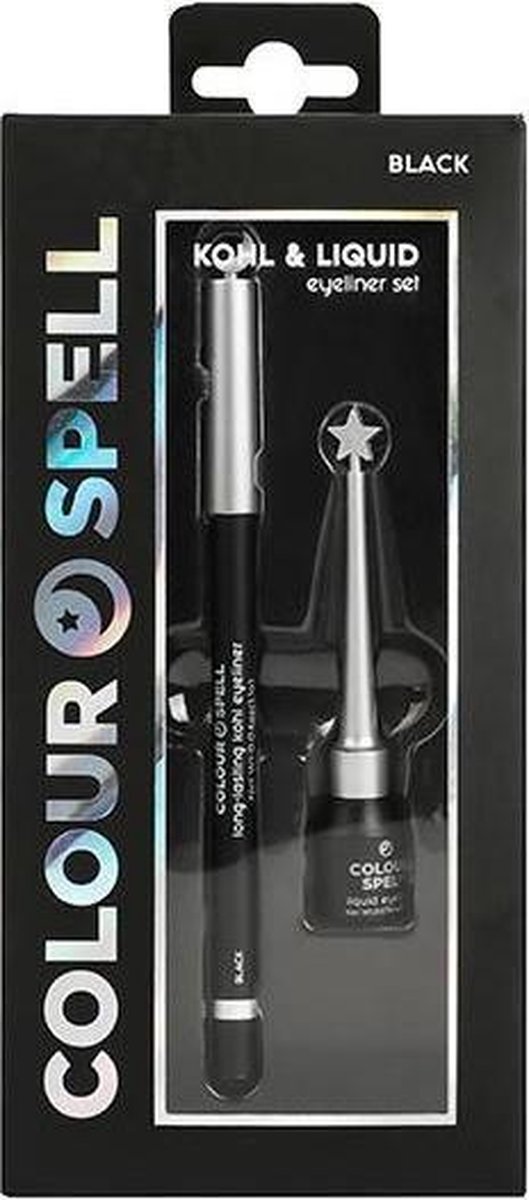 Profusion Cosmetics Colour Spell - Kohl & Liquid Black Eyeliner Set ...
