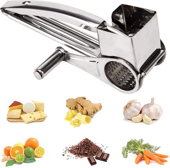 Kitchen Craft Rotary Cheese Rasp Groente Shredder | bol.com
