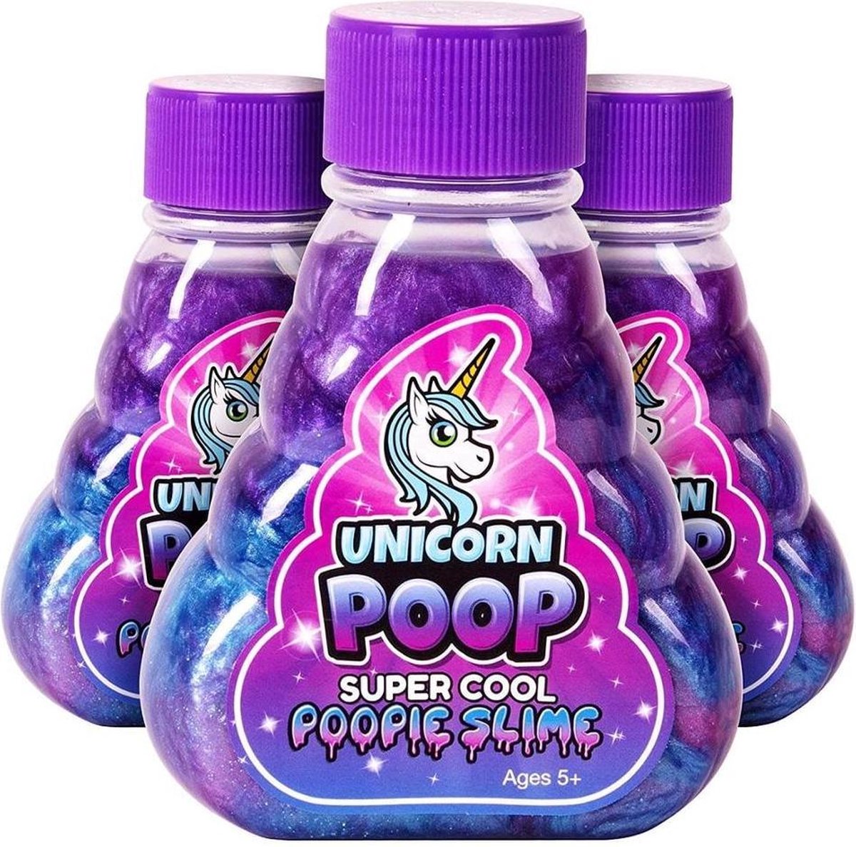 2x - Eenhoorn slijm - Unicorn slime - eenhoorn putty - Unicorn putty ...