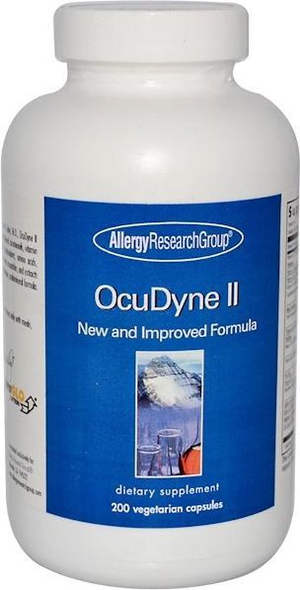 OcuDyne II New and Improved Formula 200 Veggie Caps - Allergy Research ...
