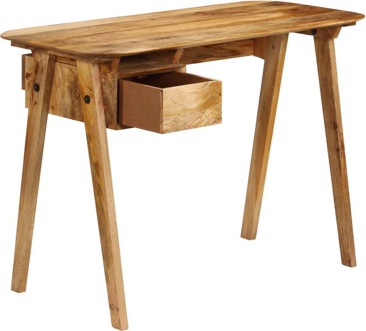 Computer bureau Massief Mango Hout (Incl organizer) - Computerbureau ...