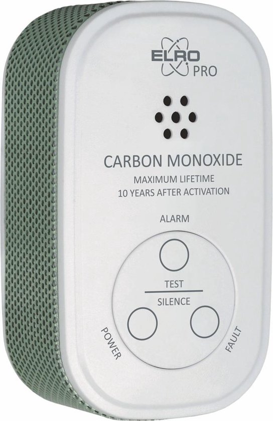 ELRO PRO COSENSE 9M Koolmonoxide melder compact design - 10 jaar sensor | bol