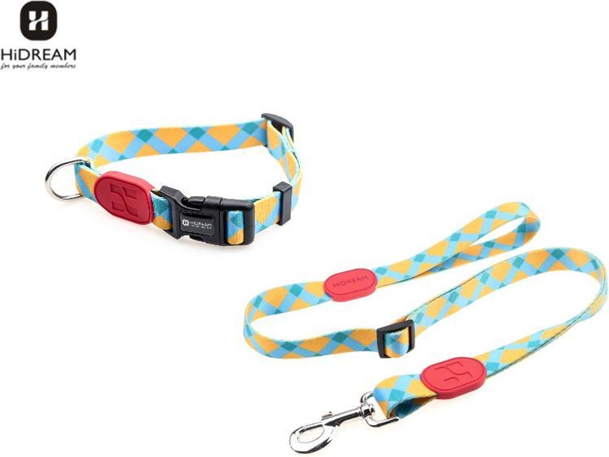 HiDream Profusion hond set - leiband en halsband - verstelbaar - Honden ...
