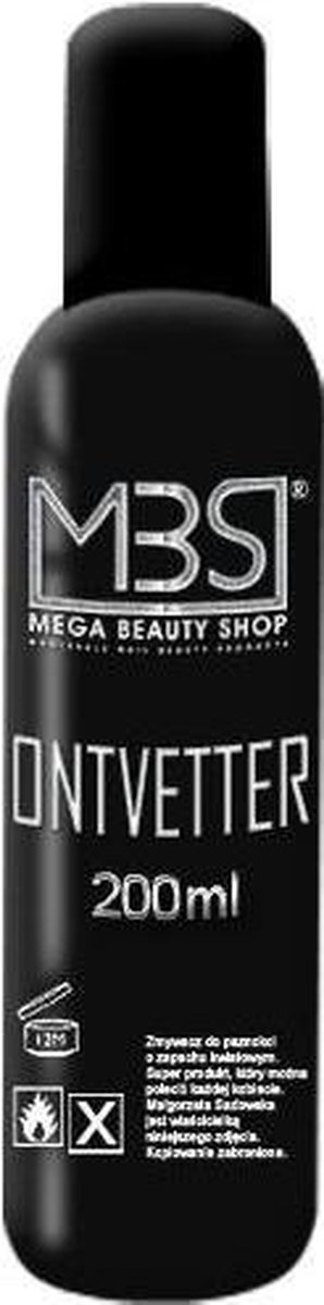 Ontvetter-200ml -Nagelcleaner-Cleaner -Nagel Ontvetter- Nagelreiniger ...