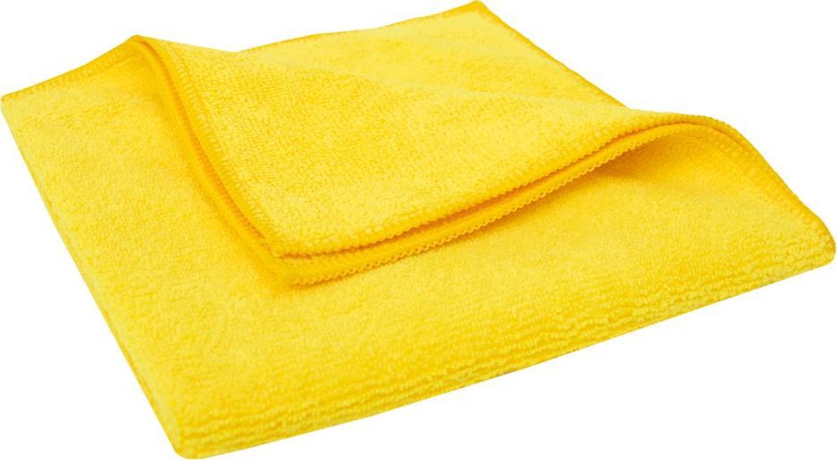Microvezel doeken 40x40cm - 5-PACK - Geel - Microfiber ...