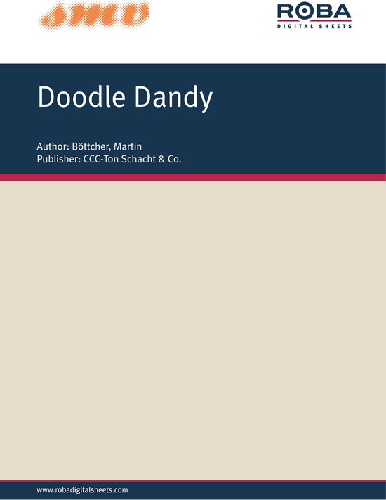 Doodle Dandy (ebook), Martin Böttcher | 9783841864543 | Boeken | bol.com