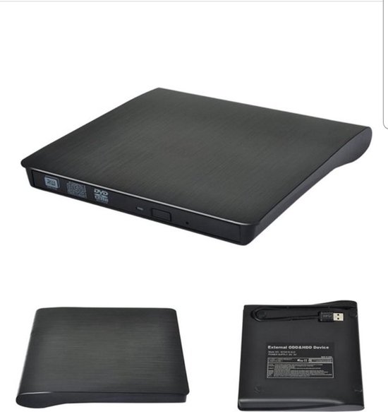 Plug & Play Externe CD/DVD Combo Drive Speler Reader - USB 3.0 CD-Rom ...
