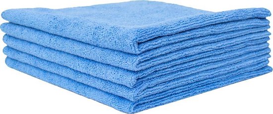 Microvezel doeken 40x40cm - 10-PACK - Blauw - Microfiber ...