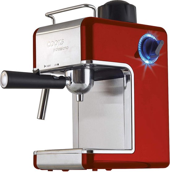 Cooks professional Koffiemachine Espresso Cappuccino Latte-dispenser ...
