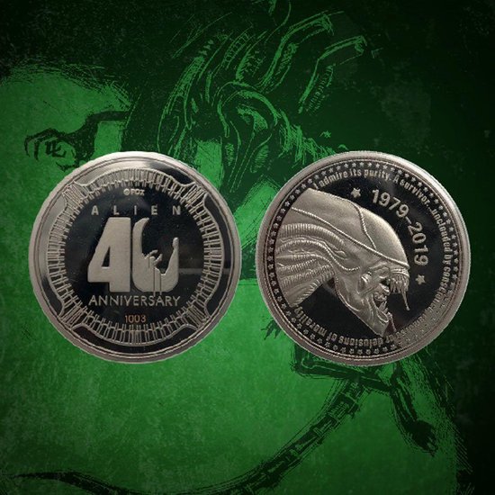 Alien 40th Anniversary Limited Edition Coin. | bol.com