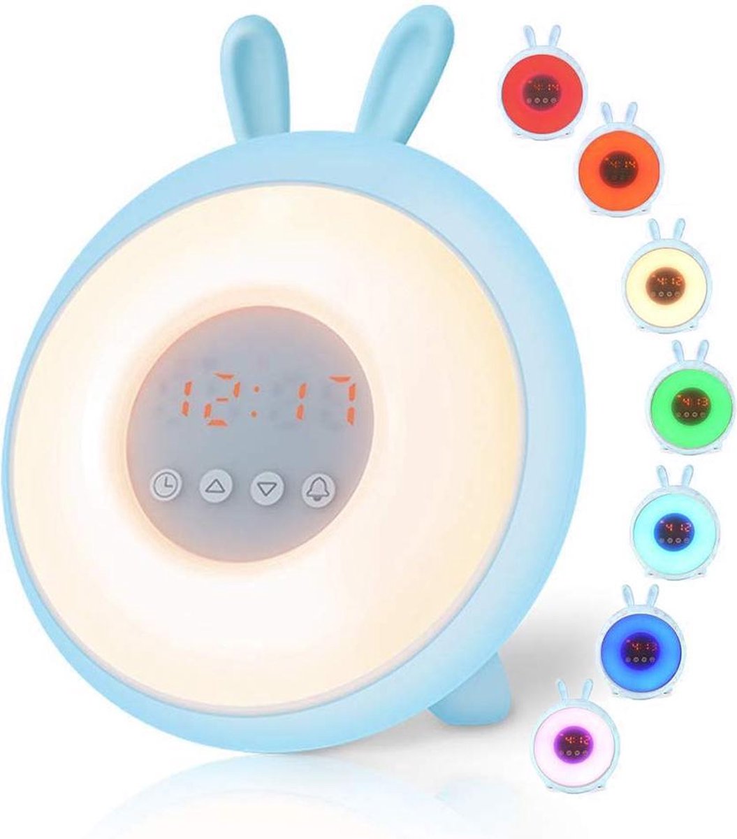 FettleLife Digitale Wekker - Slaaptrainer Kinderen en Kinderwekker ...