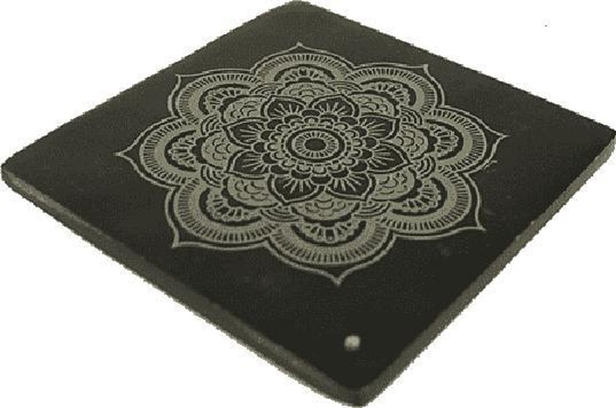 Wierookschaaltje Zeepsteen met Mandala | bol