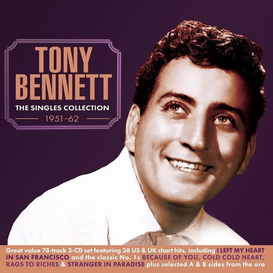 The Singles Collection 1951-62, Tony Bennett | CD (album) | Muziek ...