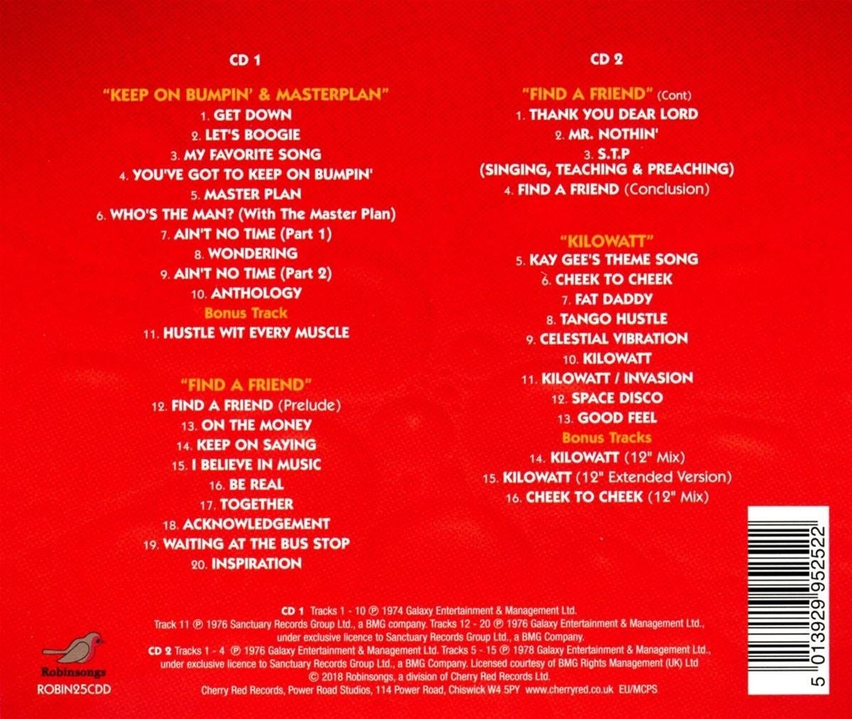 Keep On Bumpin' & Masterplan/Find a Friend/Kilowatt, Kay-Gees | CD ...