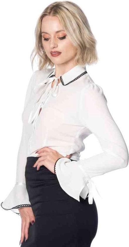 Dancing Days Blouse -L- CAROLINE Wit | bol.com