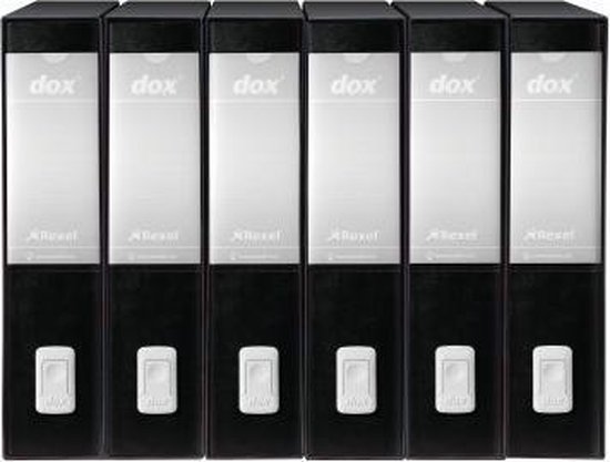Rexel Dox Ordner met Opbergcassette A4 Zwart | bol