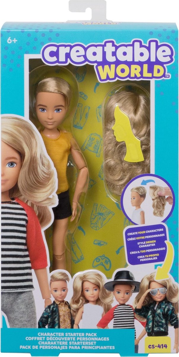 Creatable World Character Starter Kit 5 Blonde - Genderneutrale Pop ...