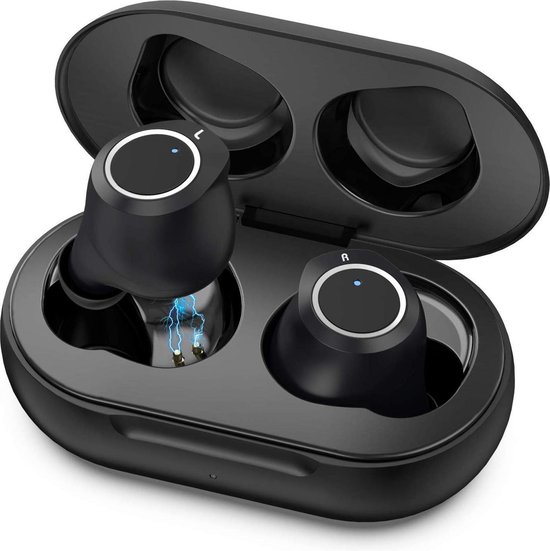 MUZILI earbuds in charging case bluetooth voor iPhone IOS en Android ...