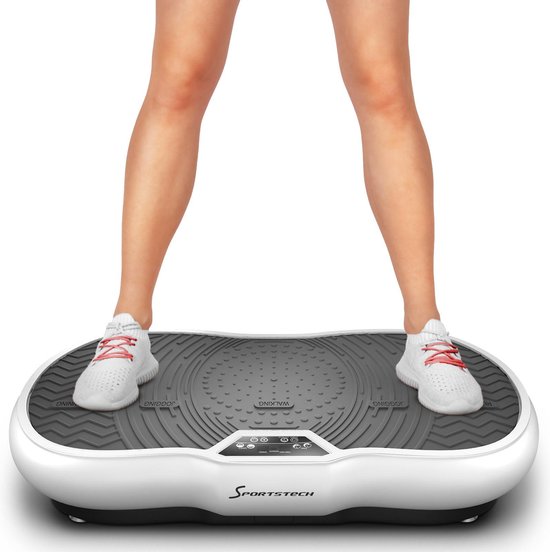 Sportstech Germany Trilplaat - Bluetooth - Incl. Trainingsbanden | bol.com