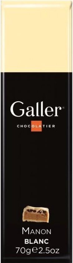 Galler Chocolade Repen Wit Manon - 12 x 70 gram | bol.com