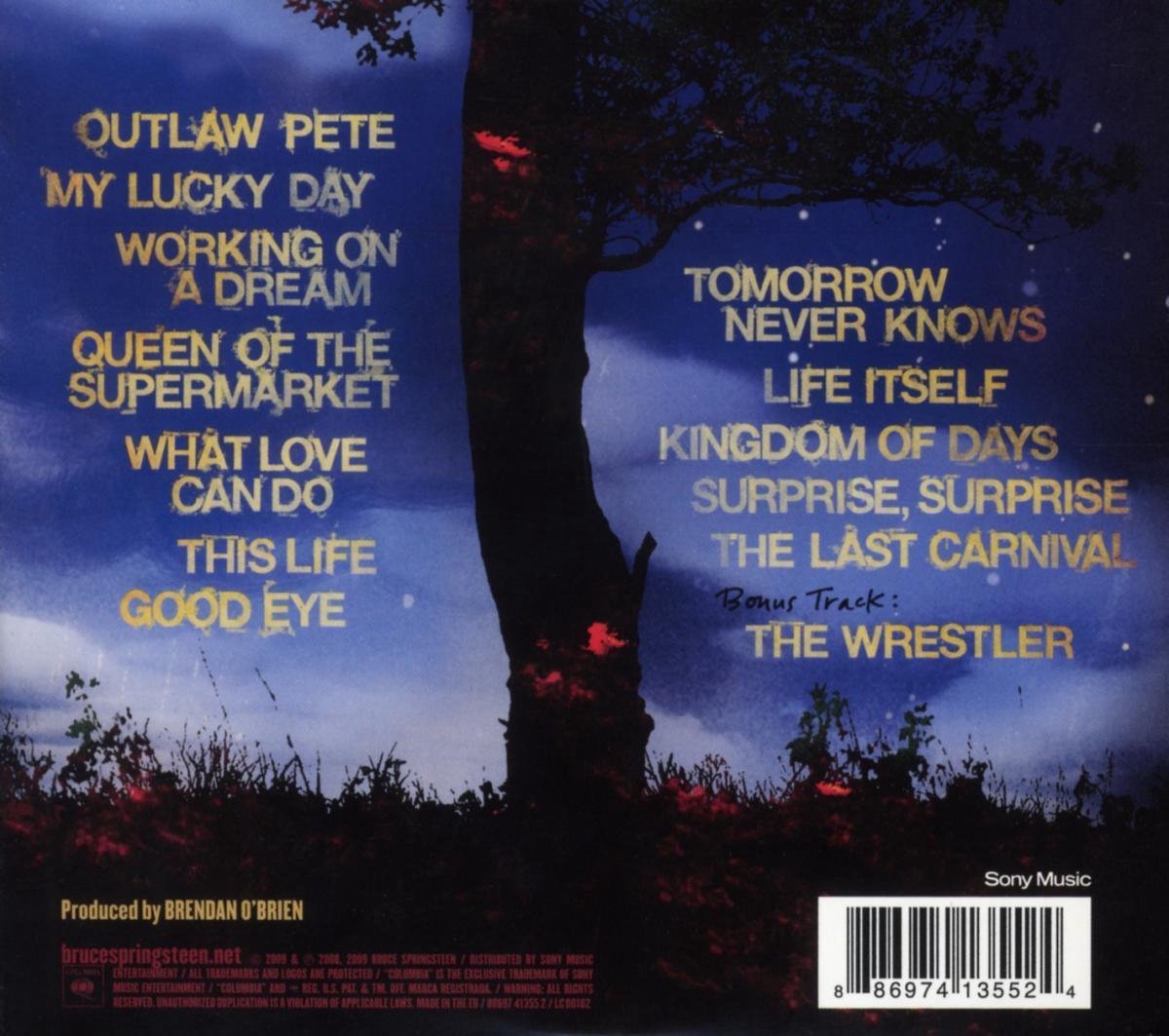 Working On A Dream, Bruce Springsteen | CD (album) | Muziek | bol.com