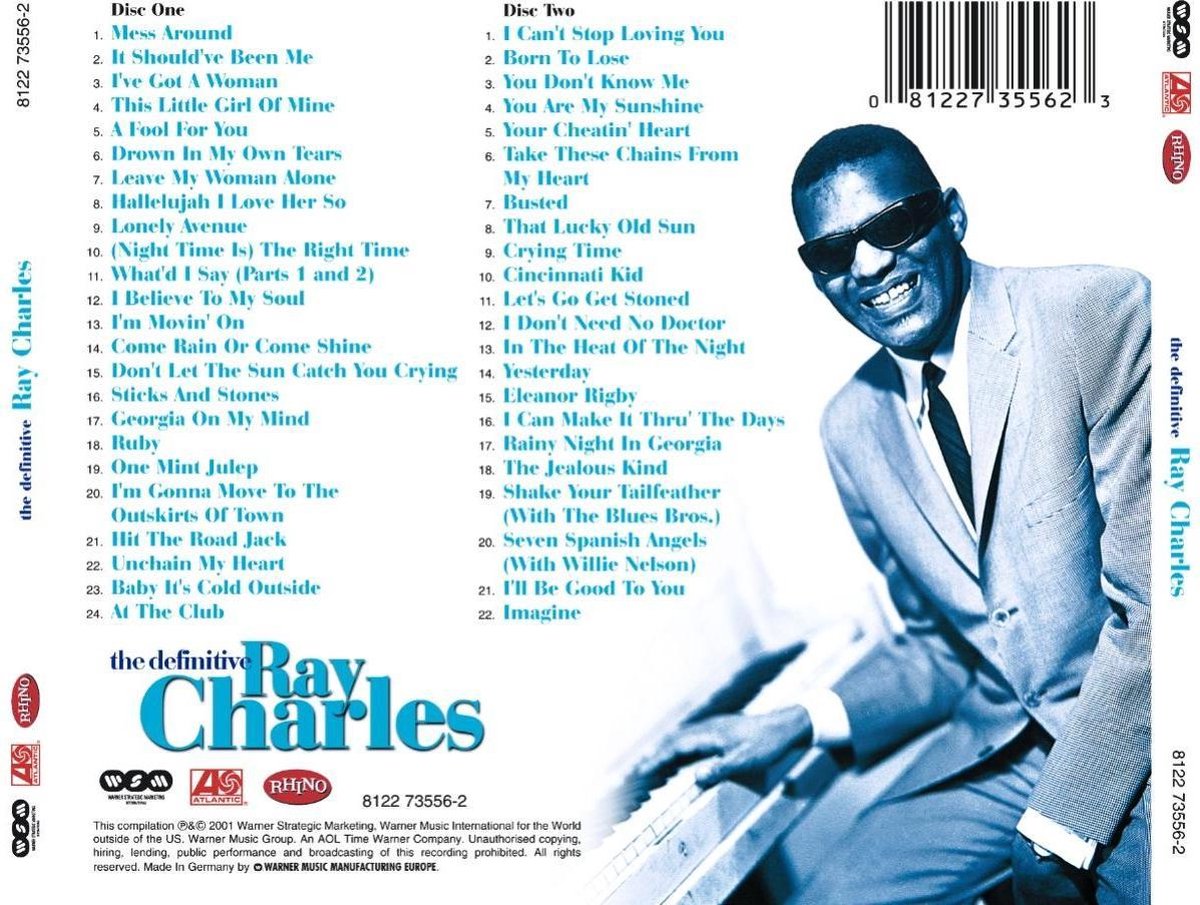 bol.com | Definitive Ray Charles, Ray Charles | CD (album) | Muziek