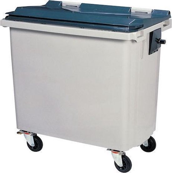 Rossignol Korok grijze polyethyleen afvalcontainer in 3 verschillende ...