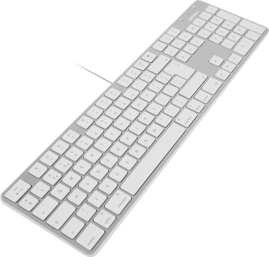 Macally SLIMKEYPROA-UK Super slank USB-A toetsenbord voor Mac - Brits... | bol