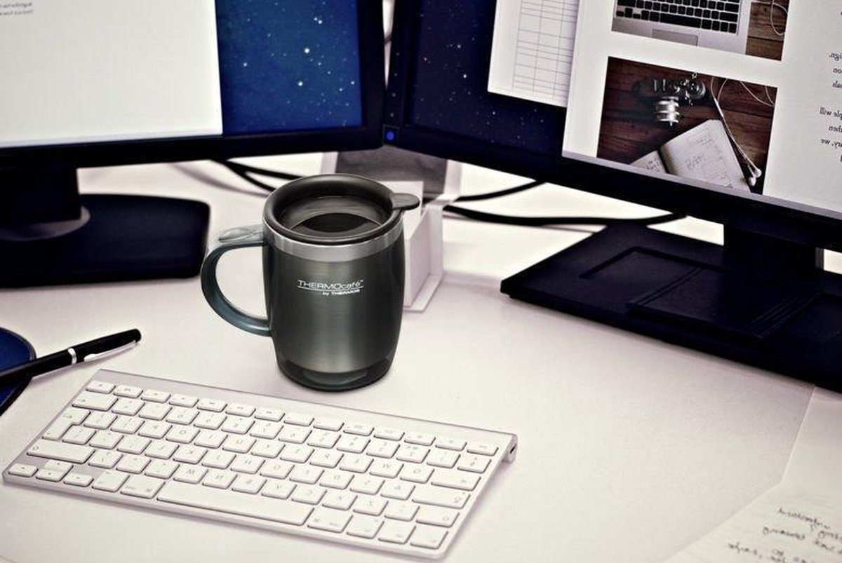 Thermos Desk Mug - 0L45 - Lagoon Blauw - 9x9x12cm | bol.com