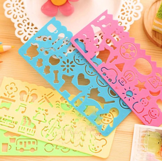 Cartoon Tekensjablonen voor Kids - Hobby & Creativiteit - Tekenen ...