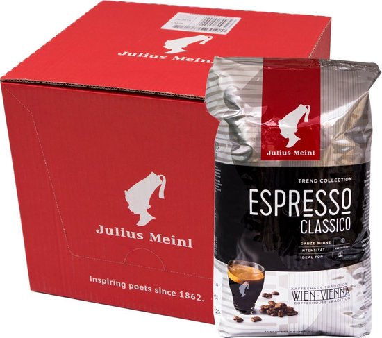 Julius Meinl Trend Espresso Classico - Bonen 6 x 1kg | bol