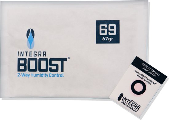 Colibri by Integra Boost - 69% - 67 gr - (1 stuk) - Humidor Bevochtiger ...