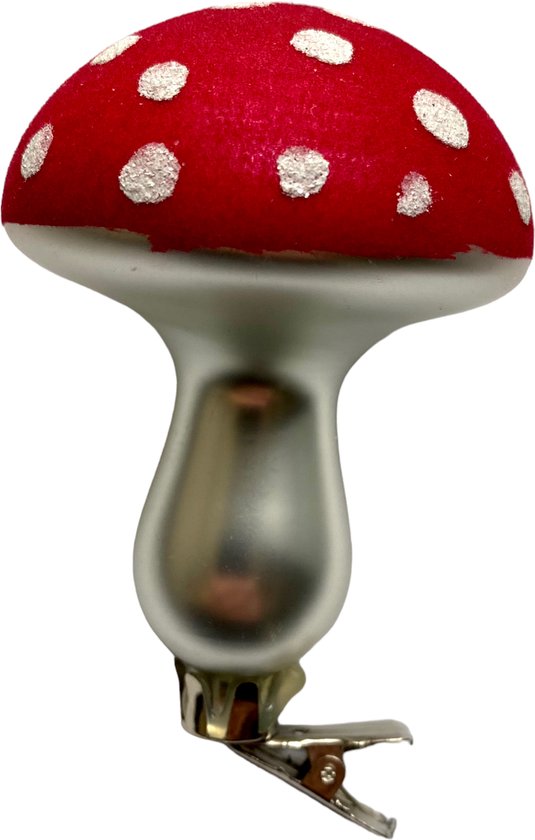 Kerstbal Knijper Paddenstoel | bol.