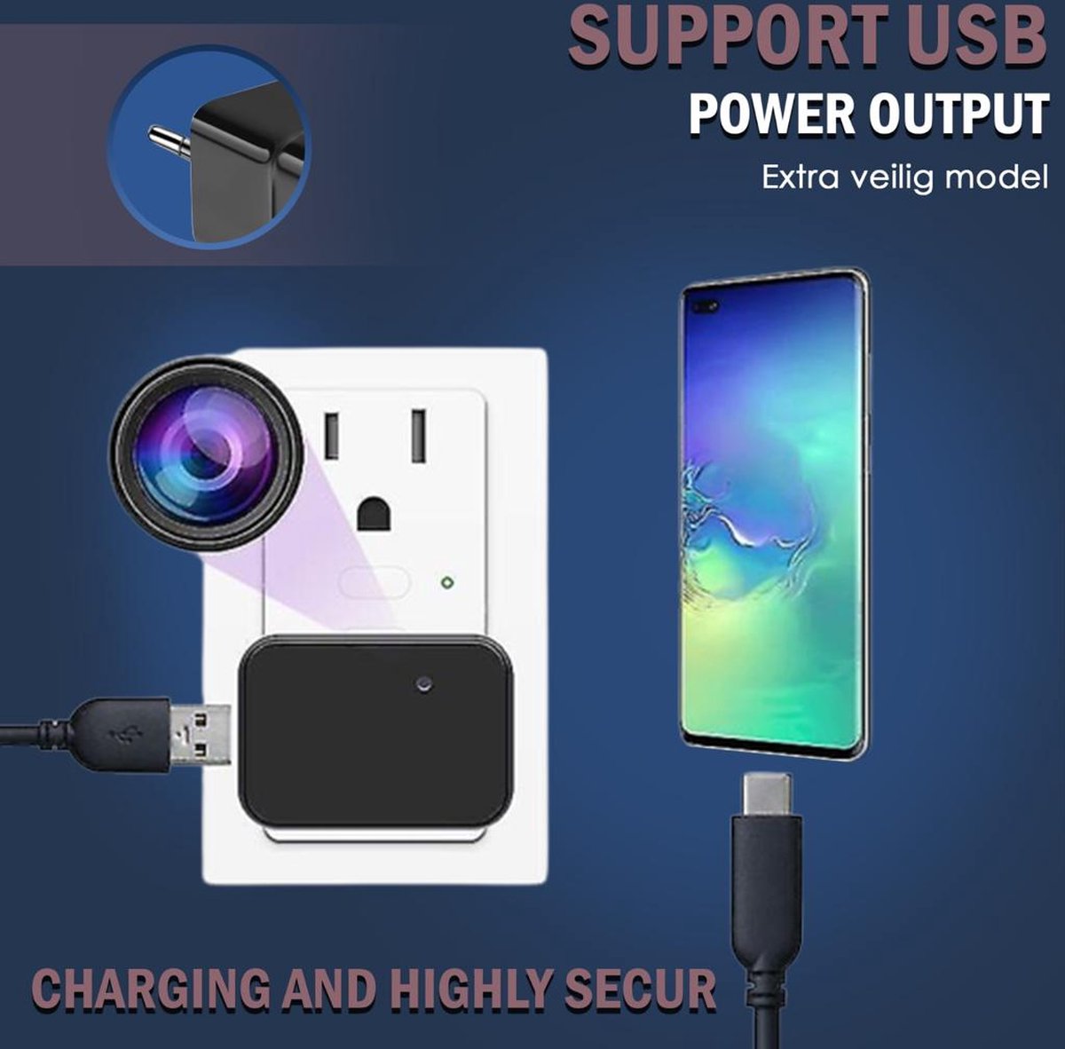 Tech imperium - Spy Camera - Verborgen - Spionage - Geheime - Spion - Beveiliging -... | bol