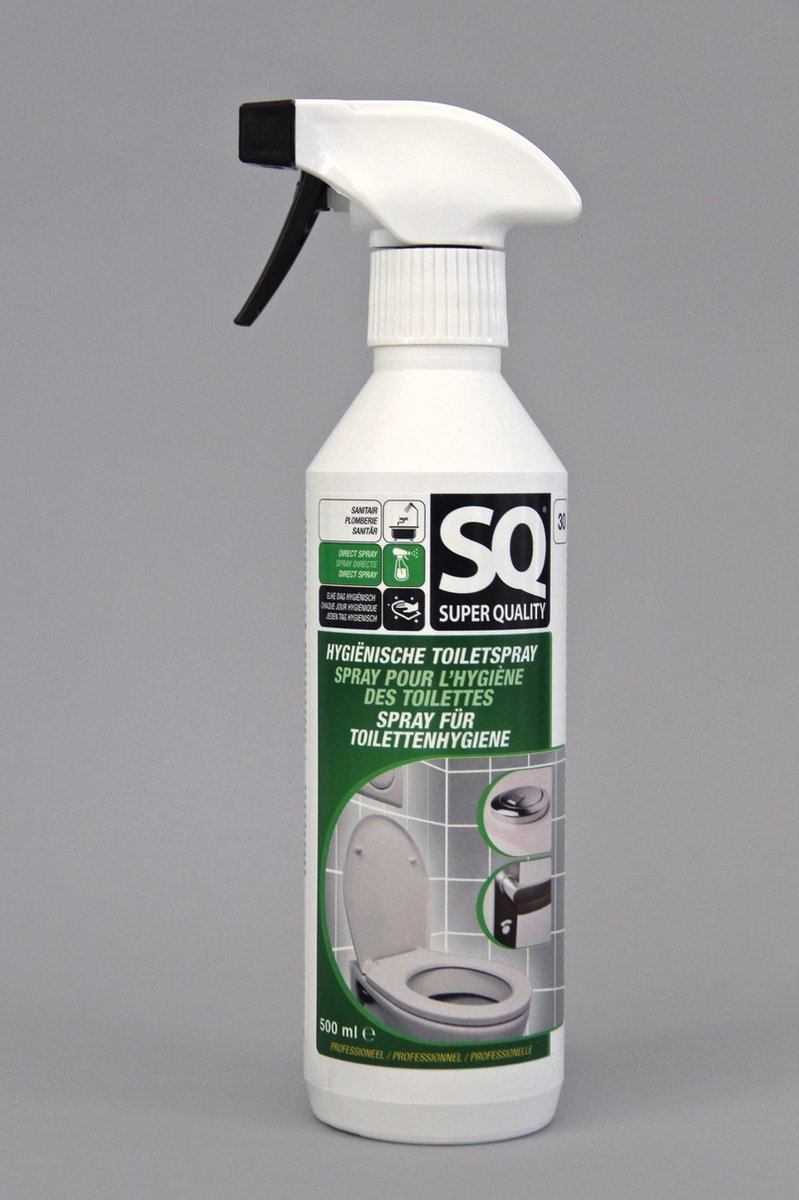 SQ Hygiënische Toiletspray 500 ml - Toiletreiniger - Toiletreiniging ...