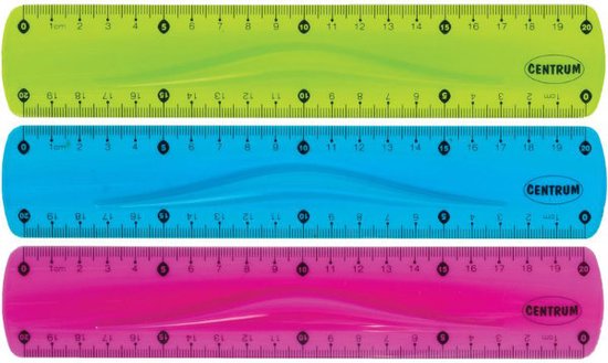 Centrum flexibele liniaal 20 cm | bol