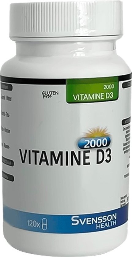 Svensson - Vitamine D 2000 IU - 120 soft capsules | bol