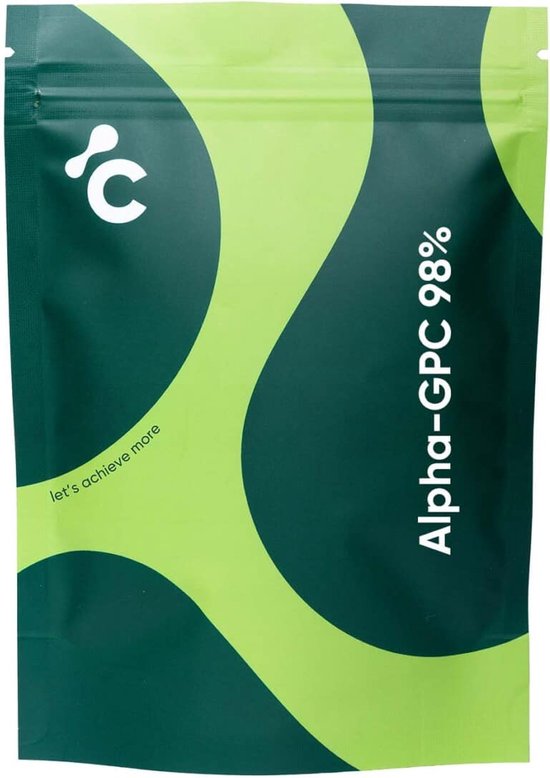 Alpha Gpc 99% | 60 Capsules 400mg| Energie Supplementen | Cerebra | bol